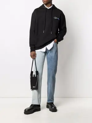 ADER ERROR Logo Print Pullover Hoodie