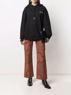 ADER ERROR Logo Print Pullover Hoodie