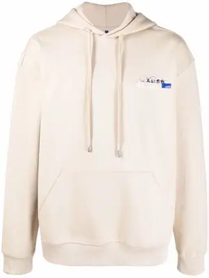 ADER ERROR Logo-print Cotton-blend Hoodie
