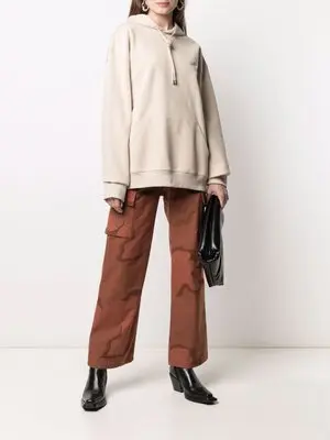 ADER ERROR Logo-print Cotton-blend Hoodie