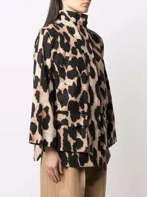 GANNI Leopard-print Jacket
