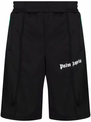 Palm Angels Logo-print Track Shorts