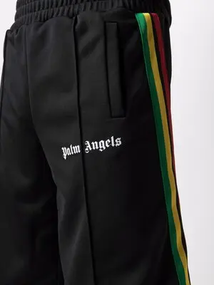 Palm Angels Logo-print Track Shorts