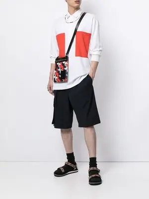 PORTS V Floral Paisley-print Messenger Bag