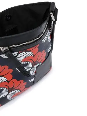 PORTS V Floral Paisley-print Messenger Bag