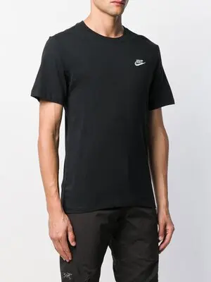Nike Short-sleeved Swoosh T-shirt - Black