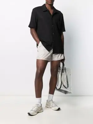 Our Legacy Bouclé Short-sleeve Shirt - Black