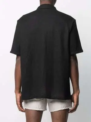 Our Legacy Bouclé Short-sleeve Shirt - Black