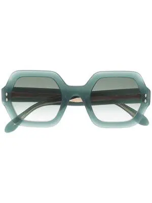 Isabel Marant Oversized Sunglasses - Green