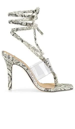 BLACK SUEDE STUDIO Melanie Sandal In Grey