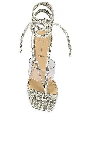 BLACK SUEDE STUDIO Melanie Sandal In Grey