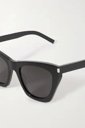 Saint Laurent Kate Cat-eye Acetate Sunglasses