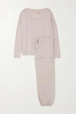 Eberjey + Net Sustain Gisele Stretch-tencel Modal Pajama Set Purple