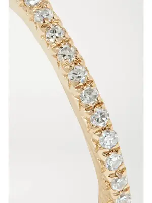 STONE AND STRAND Diamond Ear Cuff