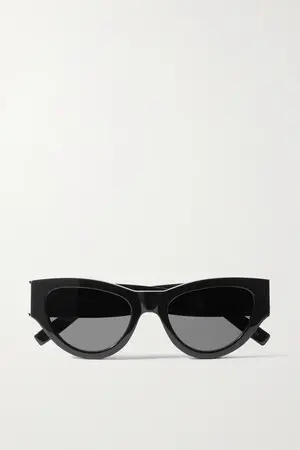 Saint Laurent - SAINT LAURENT Oversized Cat-eye Sunglasses