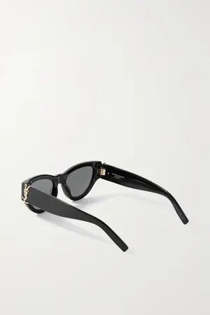 Saint Laurent - SAINT LAURENT Oversized Cat-eye Sunglasses