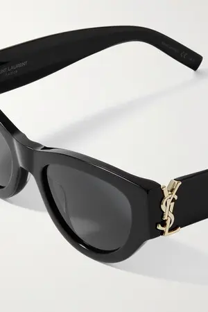 Saint Laurent - SAINT LAURENT Oversized Cat-eye Sunglasses