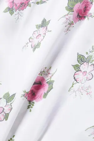 Morgan Lane Loveshackfancy Noelle Martine Lace-trimmed Satin Pajama Set
