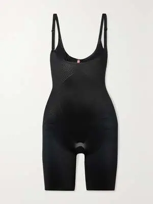 Spanx Spanxshape Invisible Open-bust Bodysuit - Black