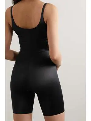 Spanx Spanxshape Invisible Open-bust Bodysuit - Black