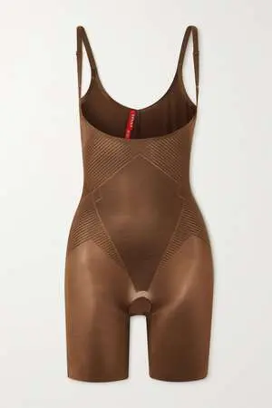 Spanx Spanxshape Invisible Open-bust Bodysuit Neutral