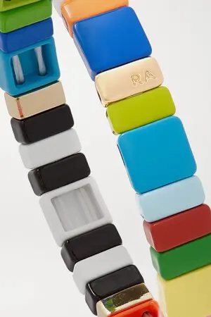 ROXANNE ASSOULIN Alphabet Soup Enamel Bracelet