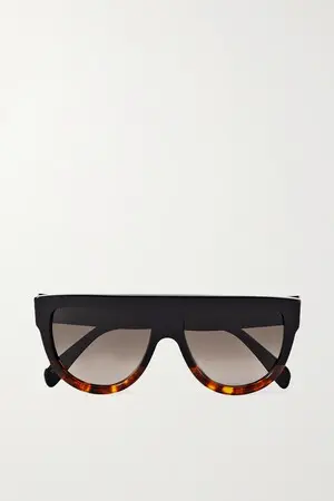 Celine D-Frame Sunglasses Black