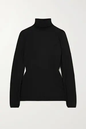 Brunello Cucinelli Cashmere Turtleneck Sweater Black
