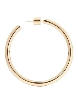 JENNIFER FISHER Baby Lilly -plated Hoop Earrings