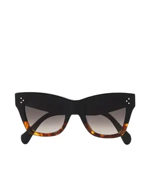 Celine Oversized Cat-eye Sunglasses - Black