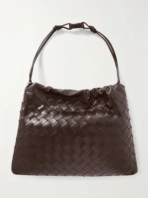Bottega Veneta Intrecciato Leather Pouch