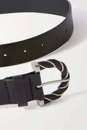 Bottega Veneta Bottega Veneta Leather Belt White