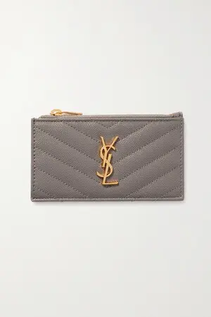 Saint Laurent Monogramme Envelope Quilted Wallet