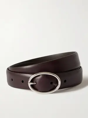 Anderson's Anderson's Leather Belt Burgundy