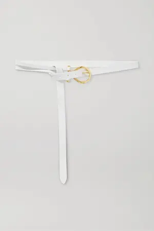 Anderson's Anderson's Leather Belt White