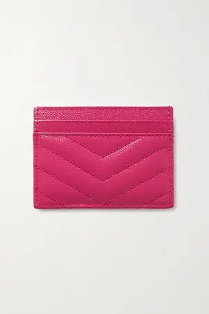 Saint Laurent Monogramme Quilted Cardholder