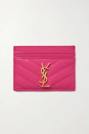 Saint Laurent Monogramme Quilted Cardholder