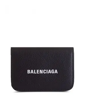 Balenciaga Cash Printed Textured-leather Wallet