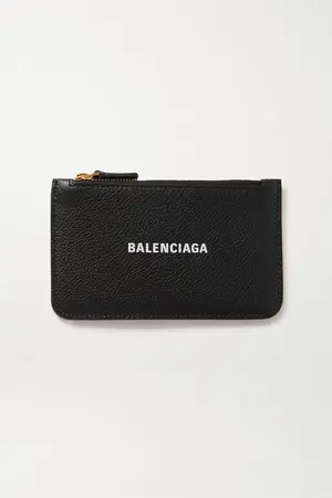Balenciaga Cash Printed Textured-leather Wallet