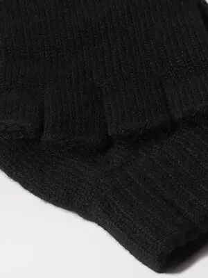 Johnstons Of Elgin Net Sustain Cashmere Fingerless Gloves