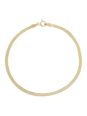 LOREN STEWART Net Sustain Herringbone 10-karat Recycled Bracelet