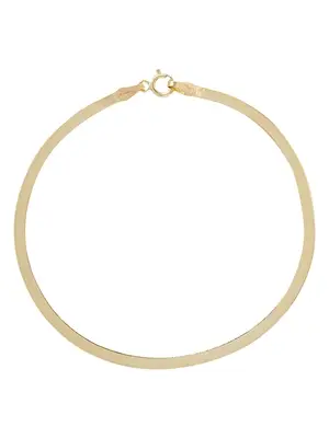LOREN STEWART Net Sustain Herringbone 10-karat Recycled Bracelet