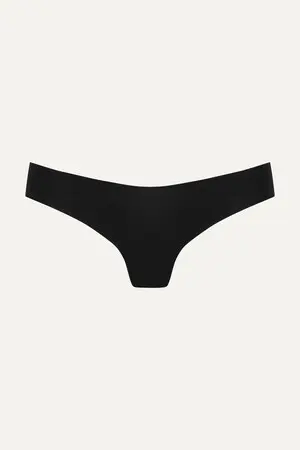 Commando Stretch Thong - Black