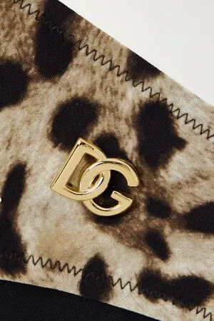 Dolce & Gabbana Leopard-print Bikini Briefs