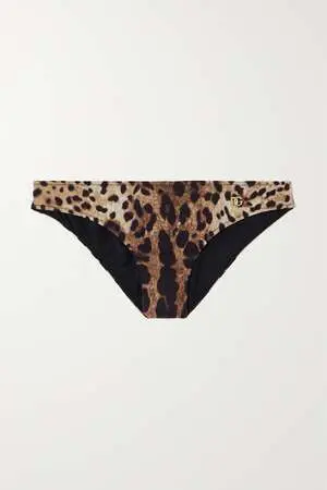 Dolce & Gabbana Leopard-print Bikini Briefs - Leopard Print