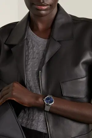 IWC SCHAFFHAUSEN Portofino Automatic 34mm Stainless Steel And Diamond Watch
