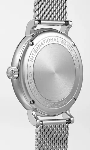 IWC SCHAFFHAUSEN Portofino Automatic 34mm Stainless Steel And Diamond Watch