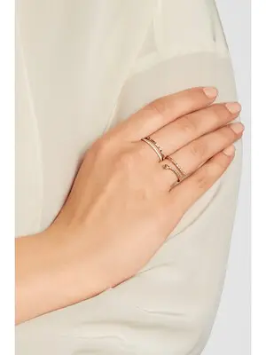 Ileana Makri Thread 18-karat -stone Ring - Multi