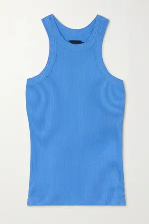 WSLY The Rivington Ribbed Stretch-tencel Lyocell Tank