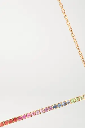 DIANE KORDAS 18-karat -stone Necklace